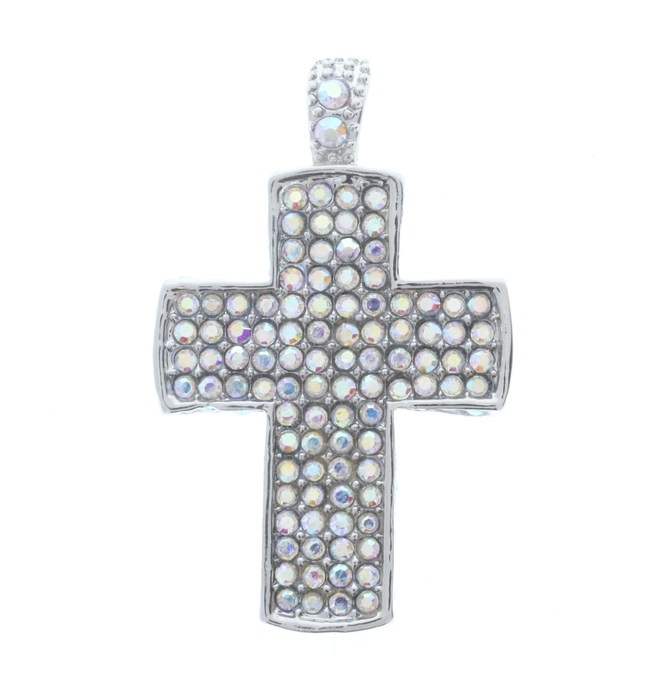 Latin Cross Pendant w/Magnetic Clasp, ea – HHH Enterprises