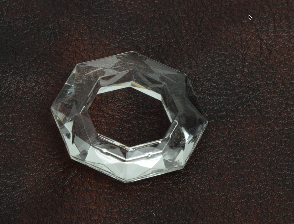 Octagon acrylic faceted drop – HHH Enterprises